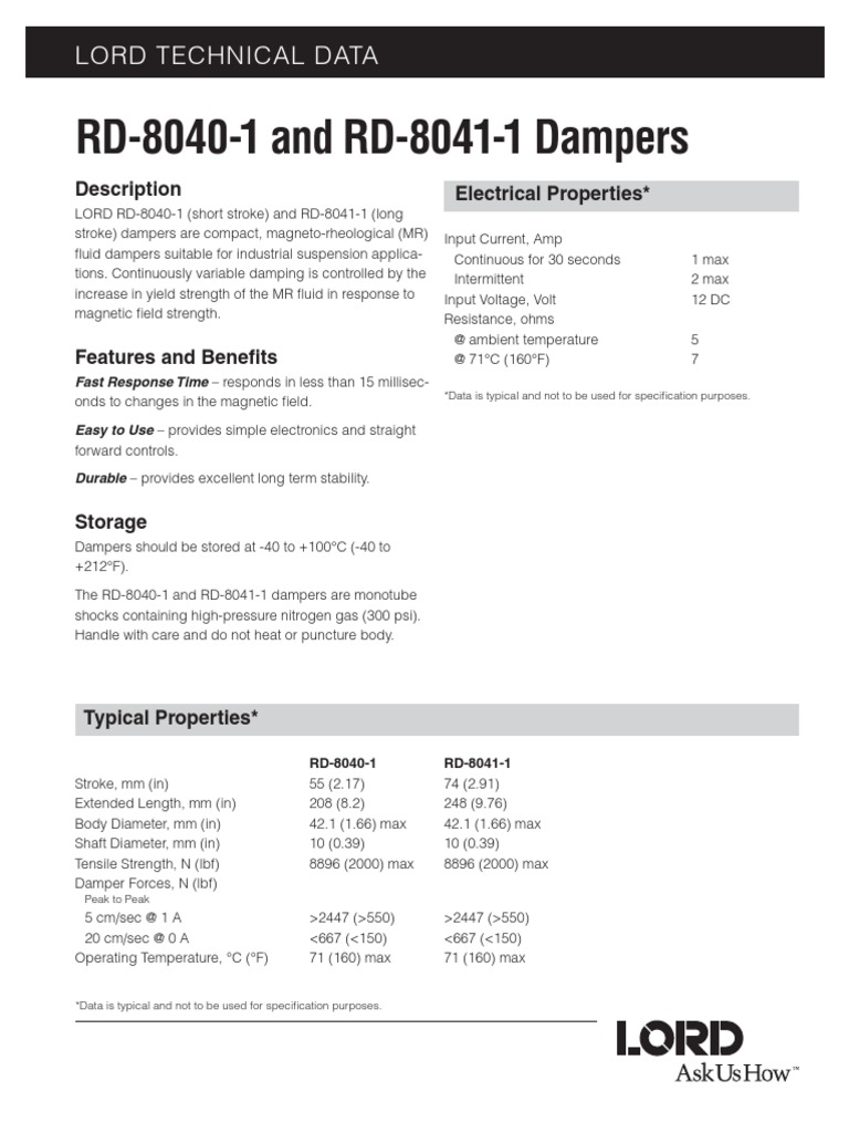 8040 Datasheet PDF | PDF | Strength Of Materials | Electrical Engineering