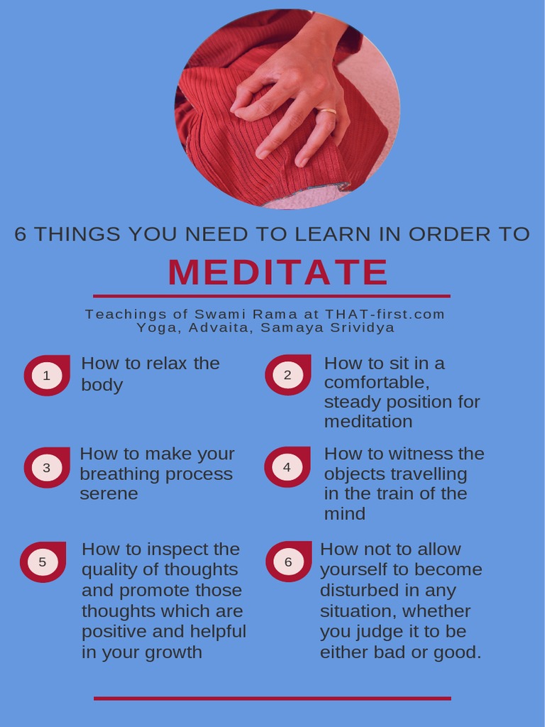 6 Things To Meditate | PDF