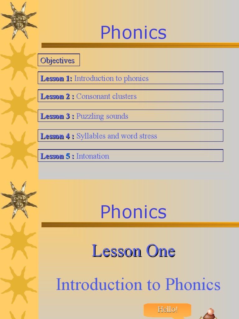 Phonics: Vowel Sounds and Patterns | PDF | Stress (Linguistics) | Phonics