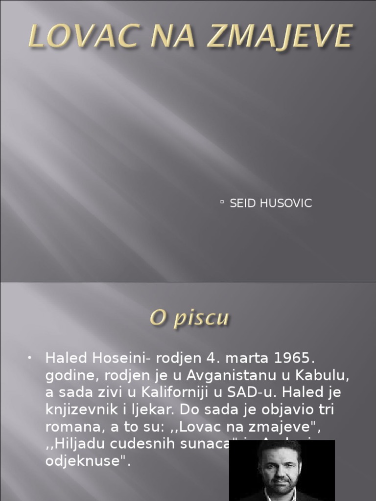 Lovac Na Zmajeve | PDF