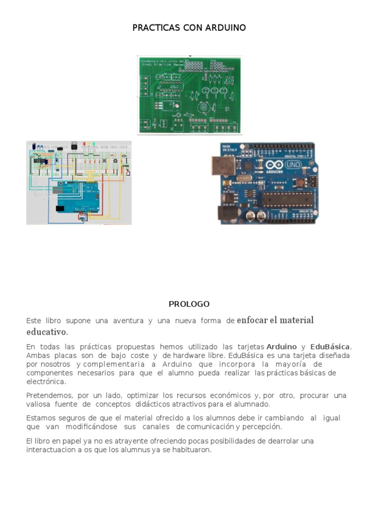 Practicas Con Arduin1 | PDF | Arduino | Transistor