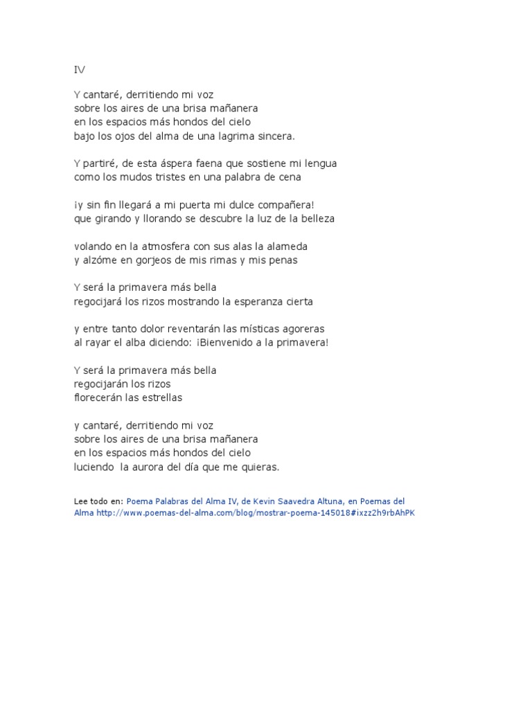 Poemas Del Alma, Kevin Saavedra. | PDF | Naturaleza