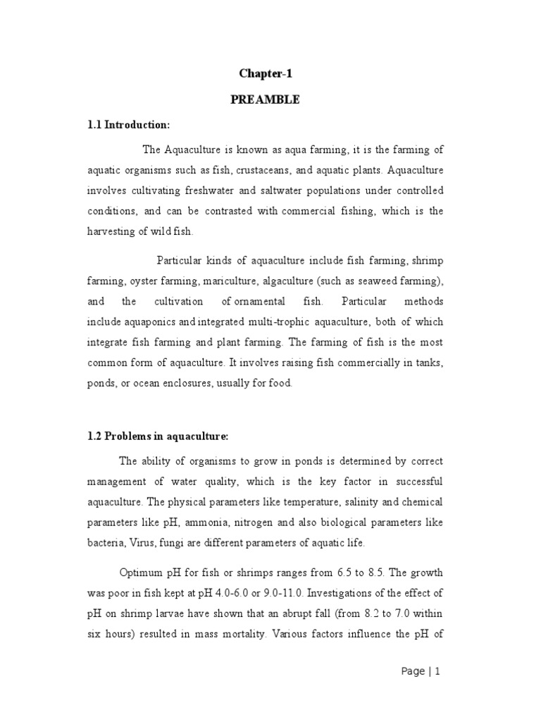 Chapter-1 Preamble: Page - 1 | PDF | Microcontroller | Ph