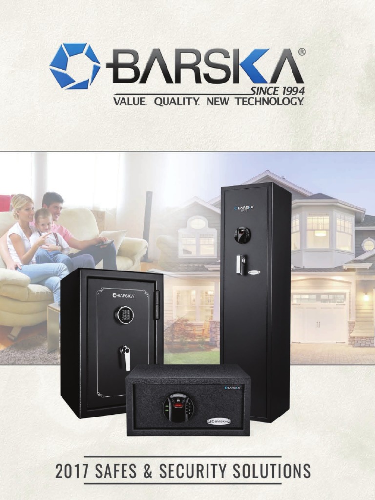 2017 Barska Safes Catalog | PDF | Lock (Security Device) | Bank Vault