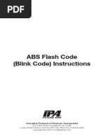 WABCO ABS Blink Code Identification | PDF