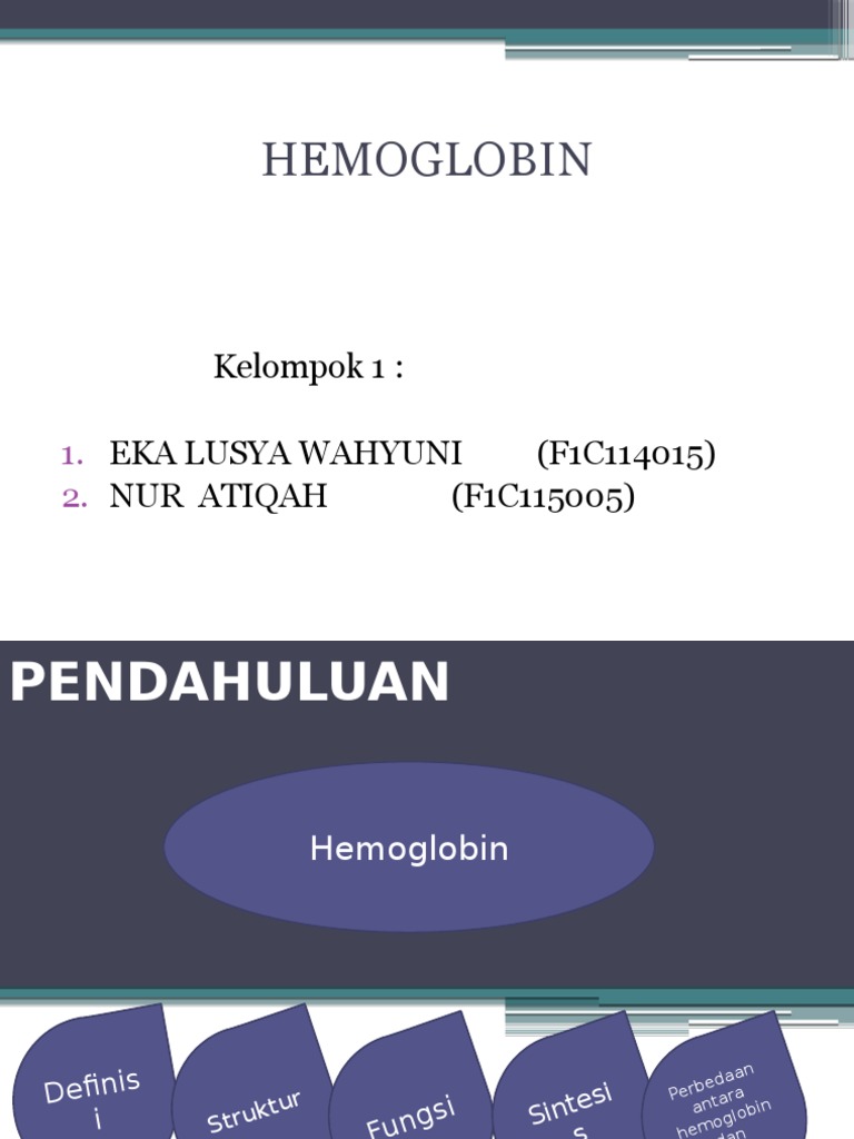 Struktur dan Fungsi Hemoglobin | PDF