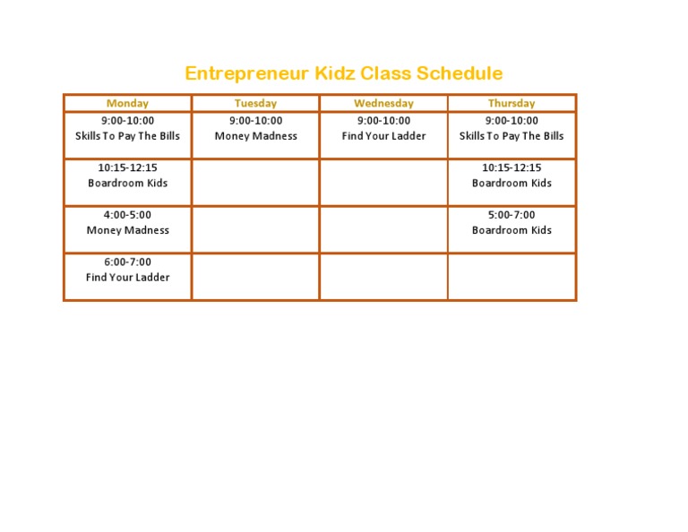 Ek Schedule 2 | PDF