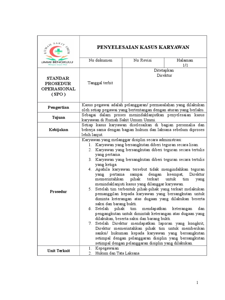 Sop Personalia | PDF