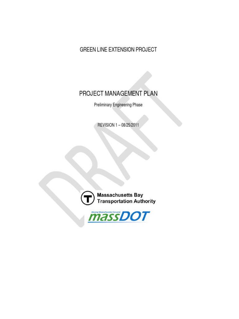 Project Management Plan | PDF | Transport | Railway