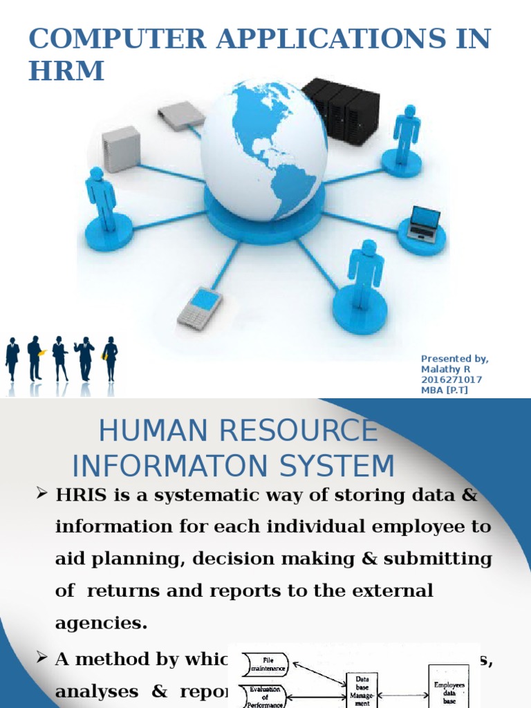Computer Applications in HRM | PDF | Human Resource Management | Leadership