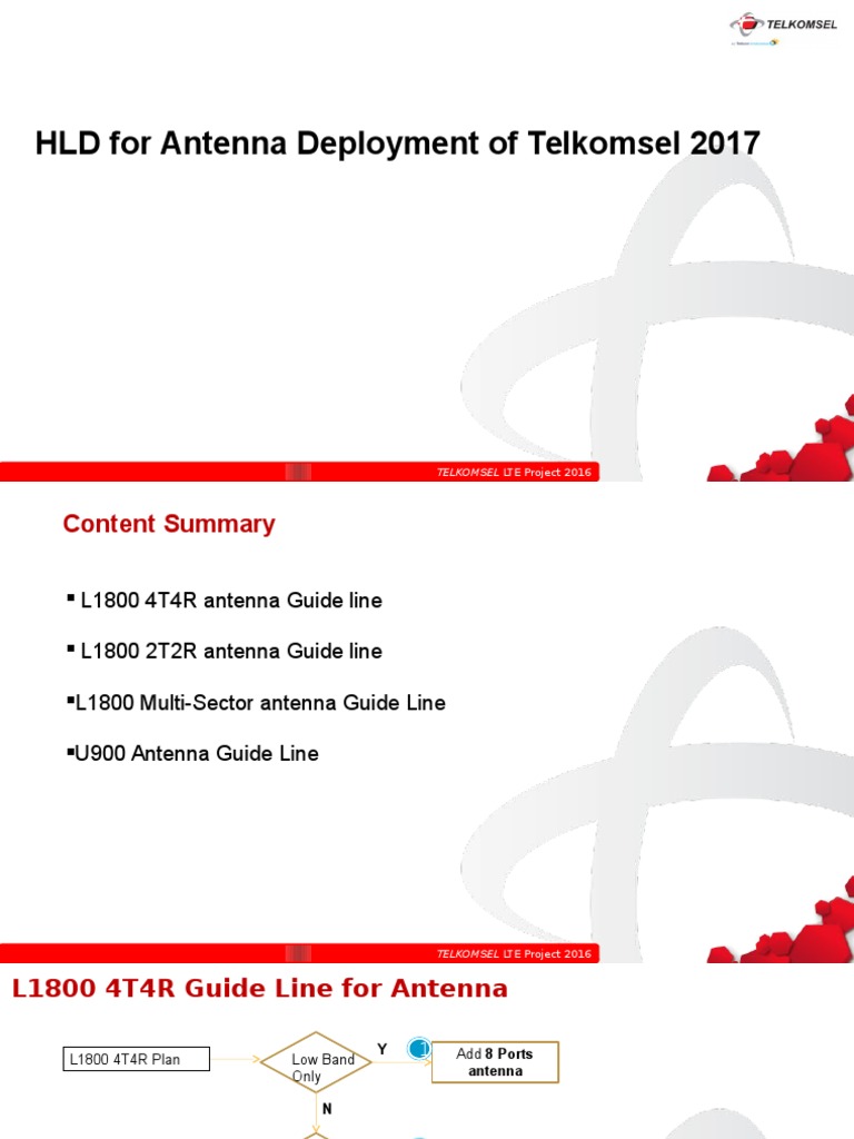 HLD For Antenna Deployment of Telkomsel 20170120 | PDF ...