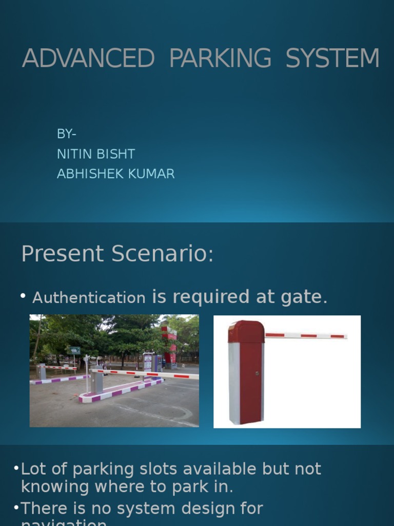 Advanced Parking System | PDF