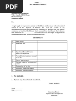 Form L - Gratuity | PDF