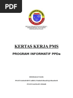Format Kertas Kerja Program Pendidikan | PDF