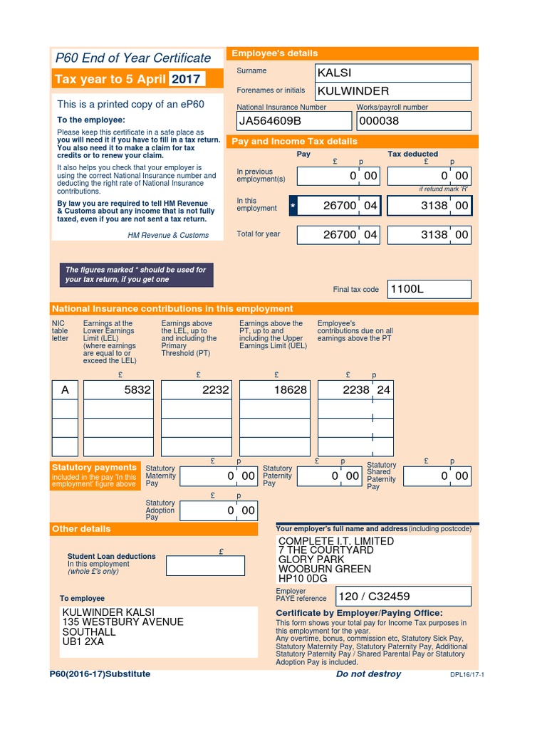 Ep60 2016-17 PDF | PDF | Public Finance | Taxation