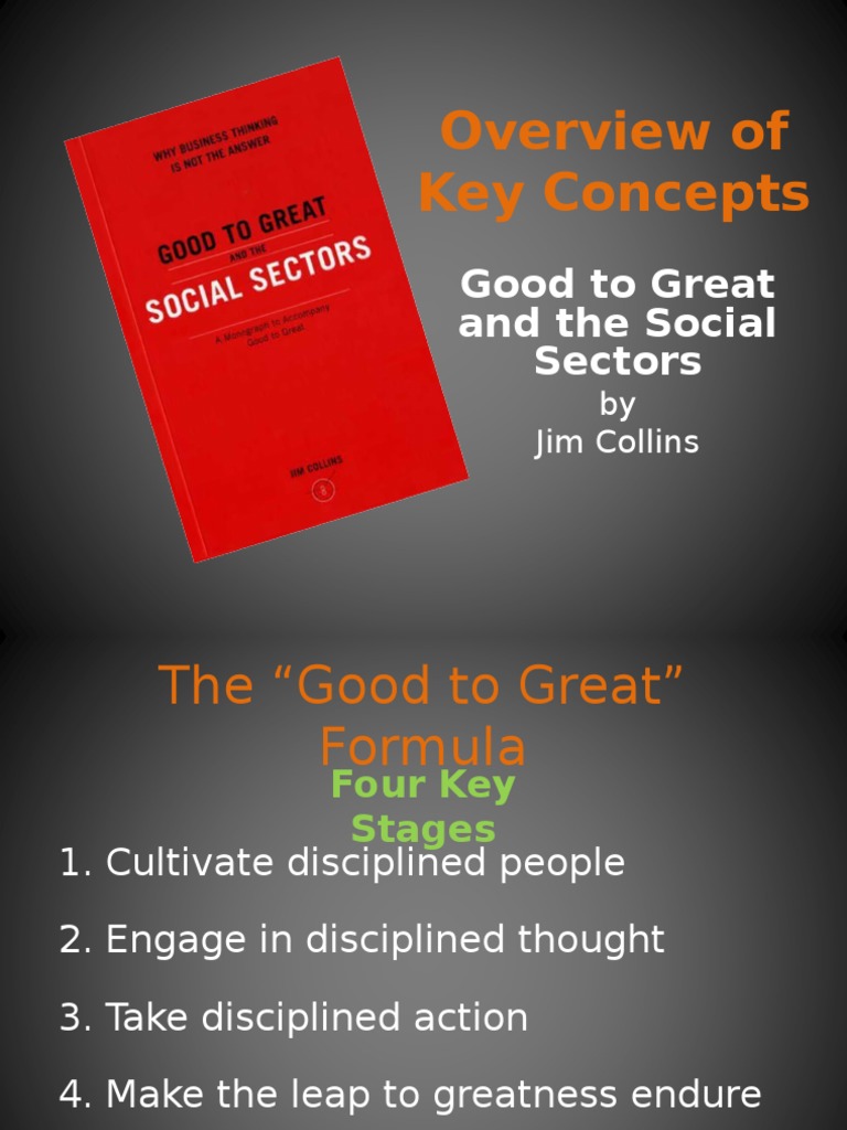 Jim Collins | PDF | Nonprofit Organization | Chief Executive Officer