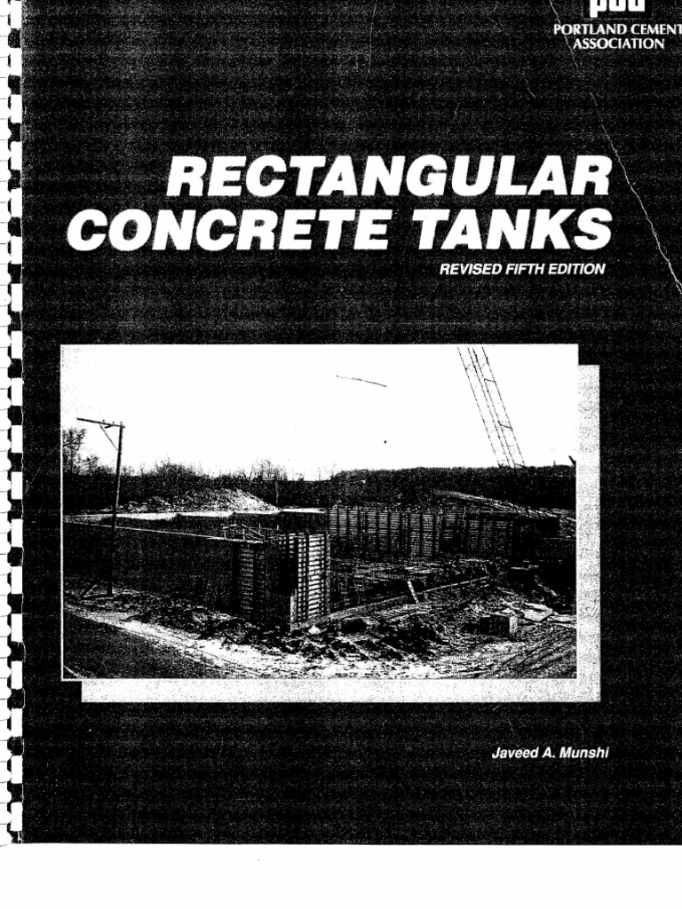 Rectangular Concrete Tanks | PDF