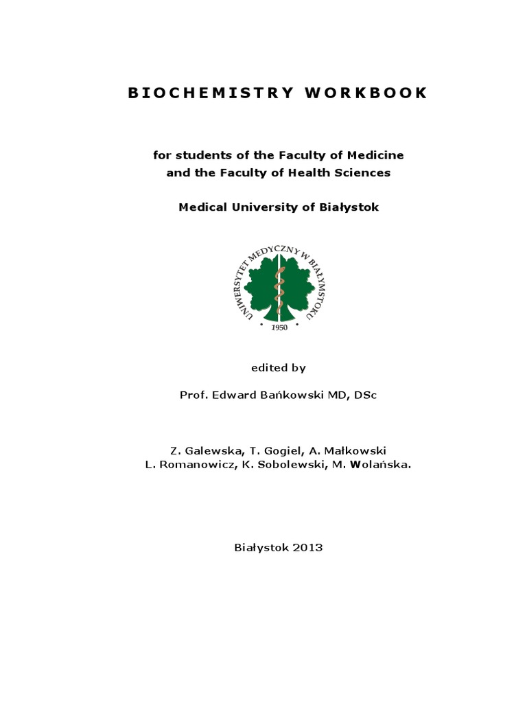 Biochemistry Practical Workbook | PDF | Amino Acid | Nucleotides