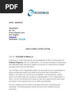 Appointment Letter Format | PDF | Employment | Government