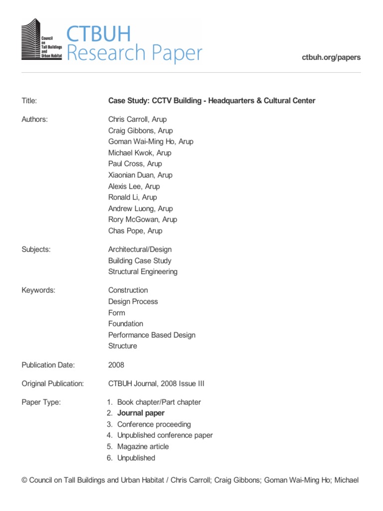 13 Case Study CCTV Building Headquarters Cultural Center PDF | PDF ...