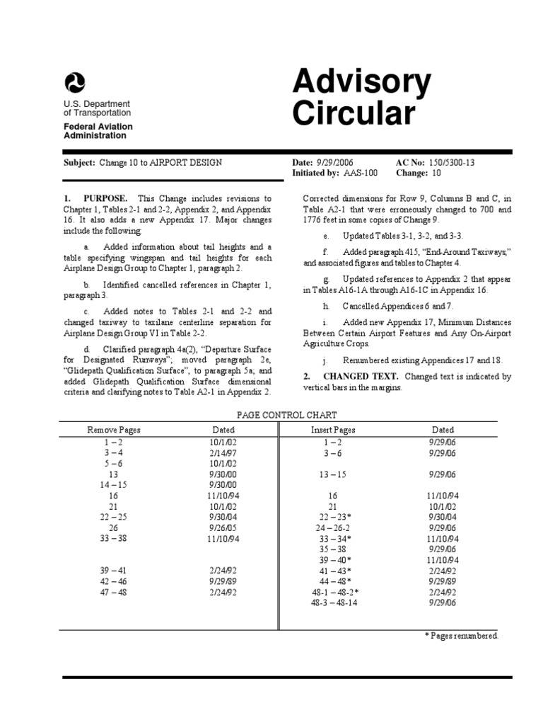Runway Object Free Area Standards | PDF | Airport | Runway