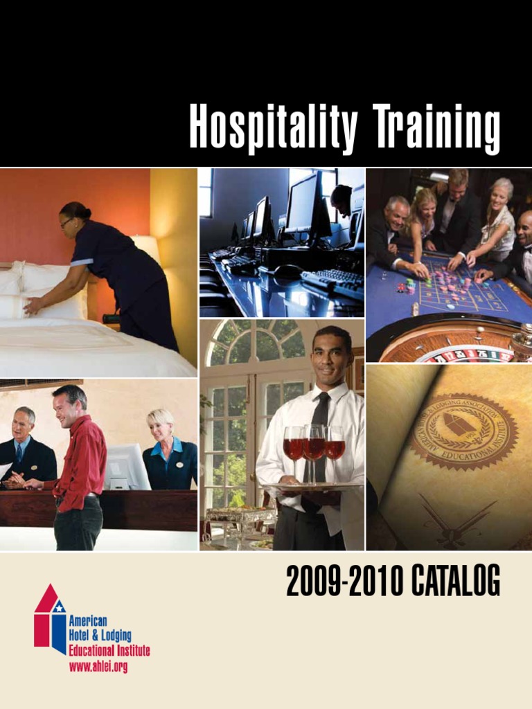 Hospitality Training Catalog | PDF | Professional Certification | Test ...