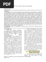 Biochem Experiment (Sakaguchi Test) | PDF