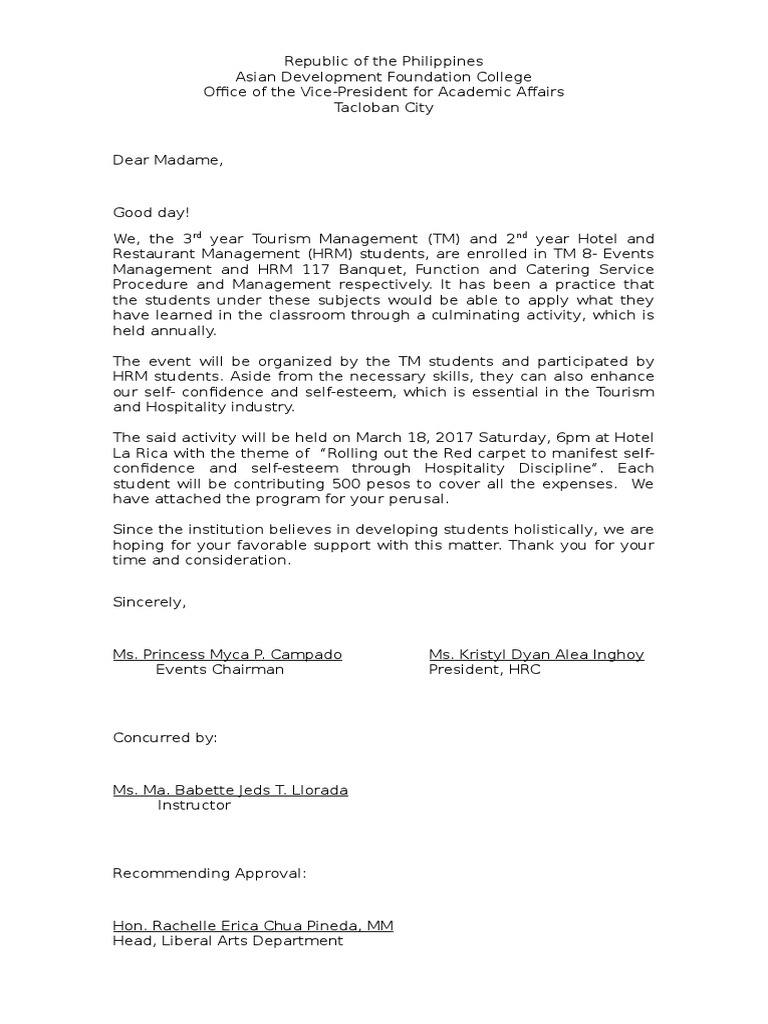 Culminating Letter | PDF