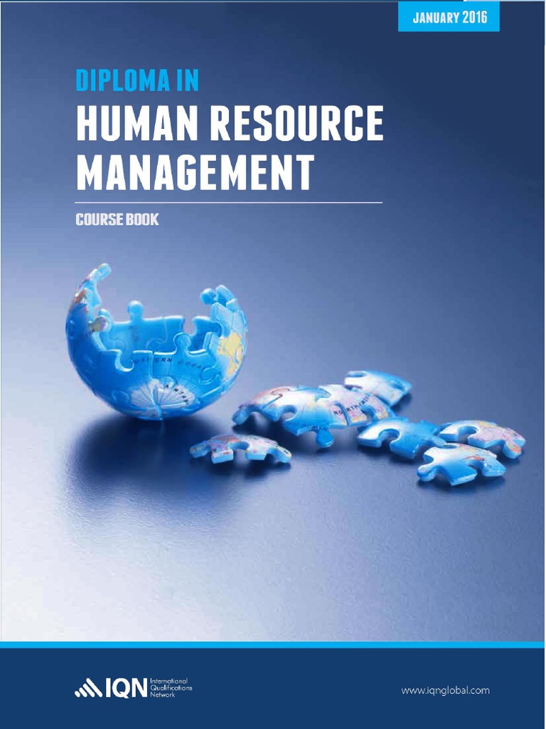 Iqn HRM Book 2016 | PDF | Human Resource Management | Competence (Human Resources)