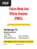Reverse FMEA Process Overview | PDF | Information Technology Management ...