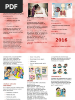 TRÍPTICO Tuberculosis | PDF | Tuberculosis | Epidemiología