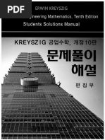 Kreyszig Advanced Engineering Math Solutions | PDF | Engineering | Teaching Mathematics