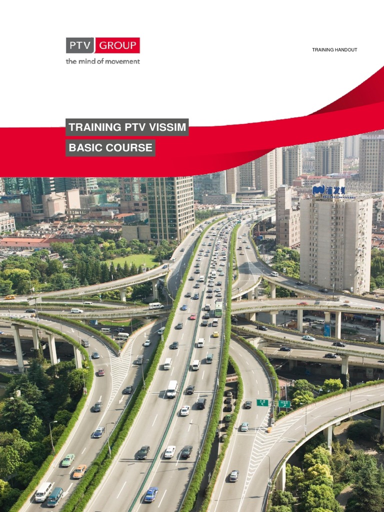PTV Vissim Basic - Handout | PDF | Traffic | Simulation