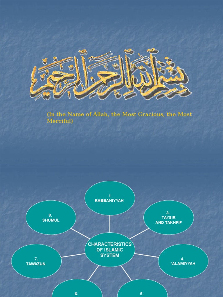 2 The Concept and Characteristics of Islamic Instititions Ed | Download ...