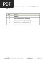 Fac Functional Ambulatory Classification Información General Pdf