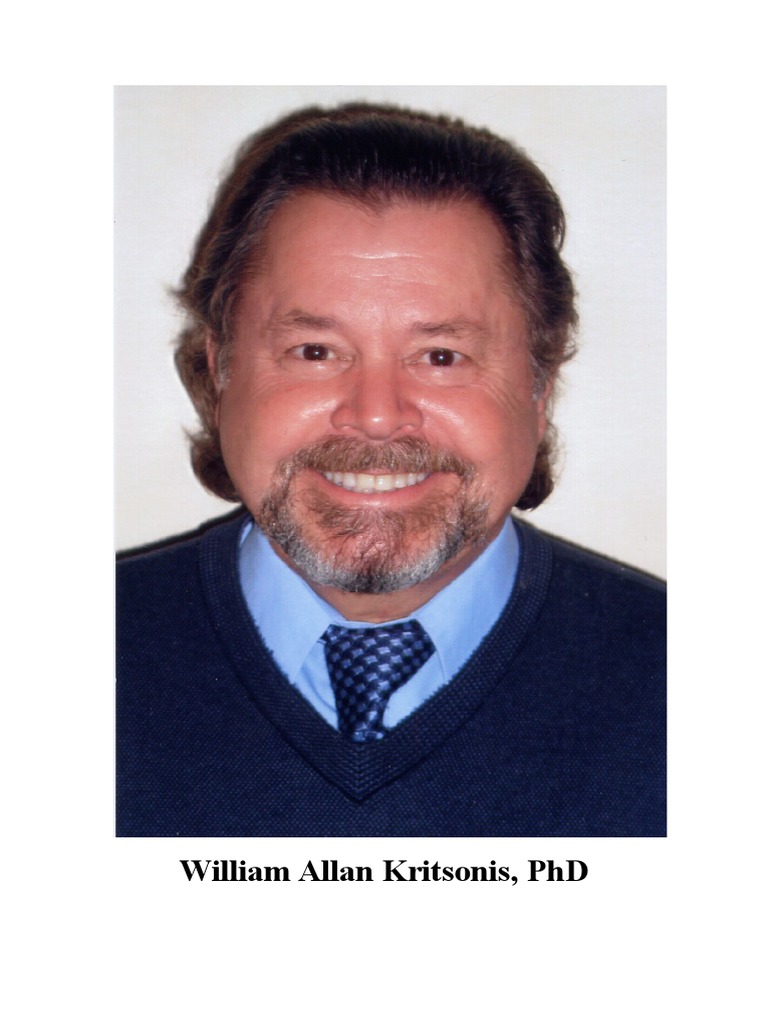 Professor William Allan Kritsonis | PDF | Thesis | Doctor Of Philosophy
