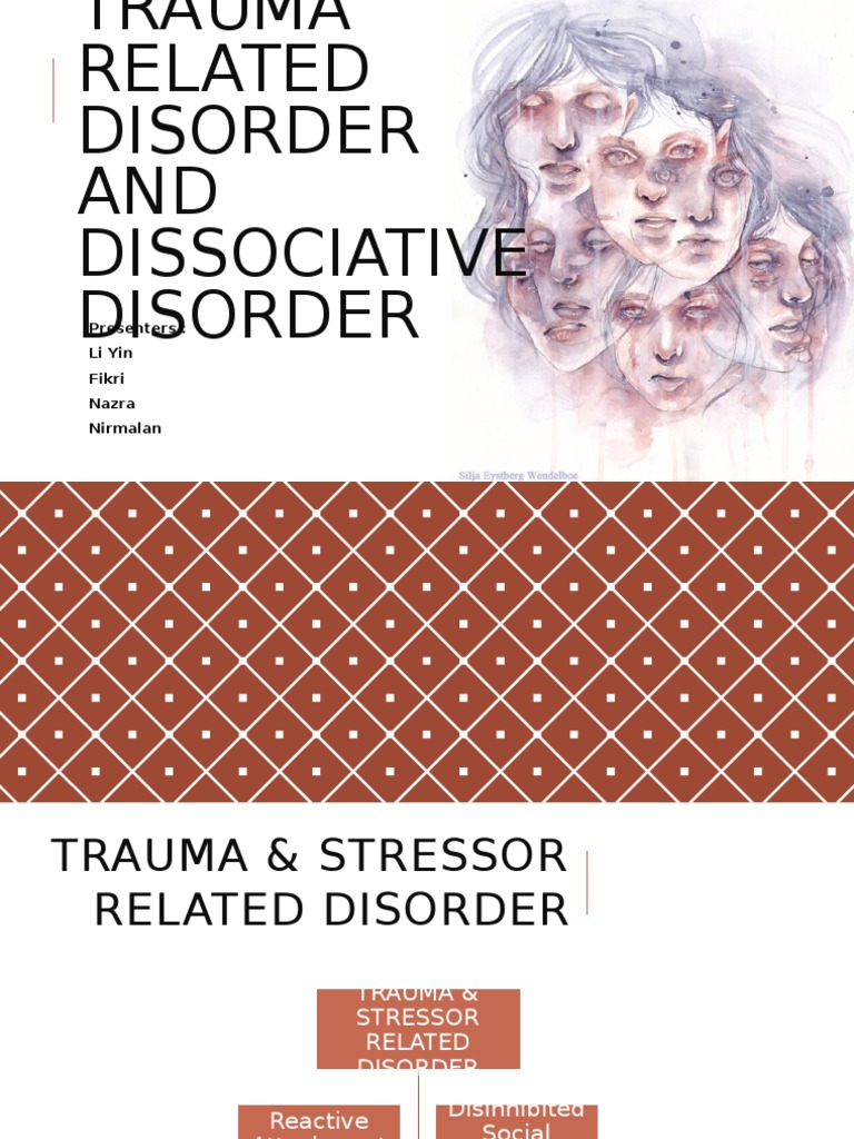 Trauma-Related Disorders: An Overview of Reactive Attachment Disorder ...