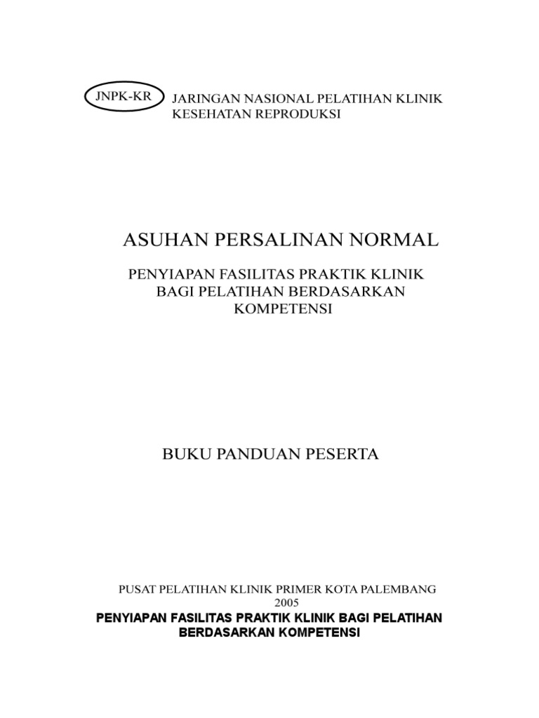 Buku Asuhan Persalinan Normal | PDF