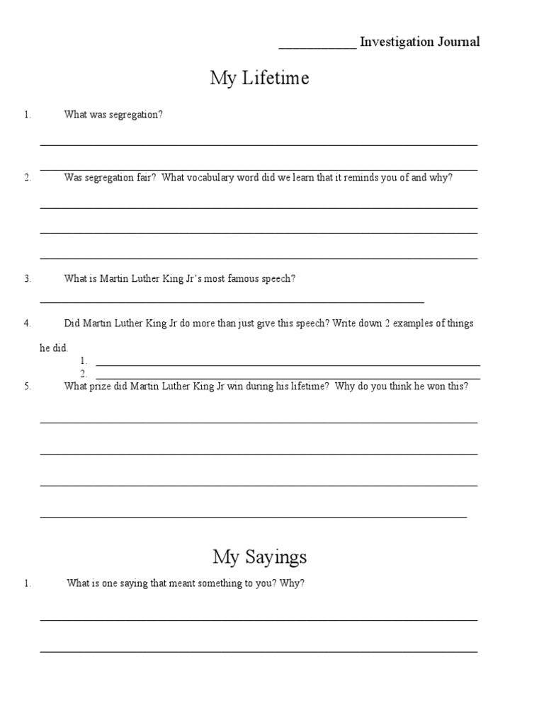 Investigation Journal | PDF