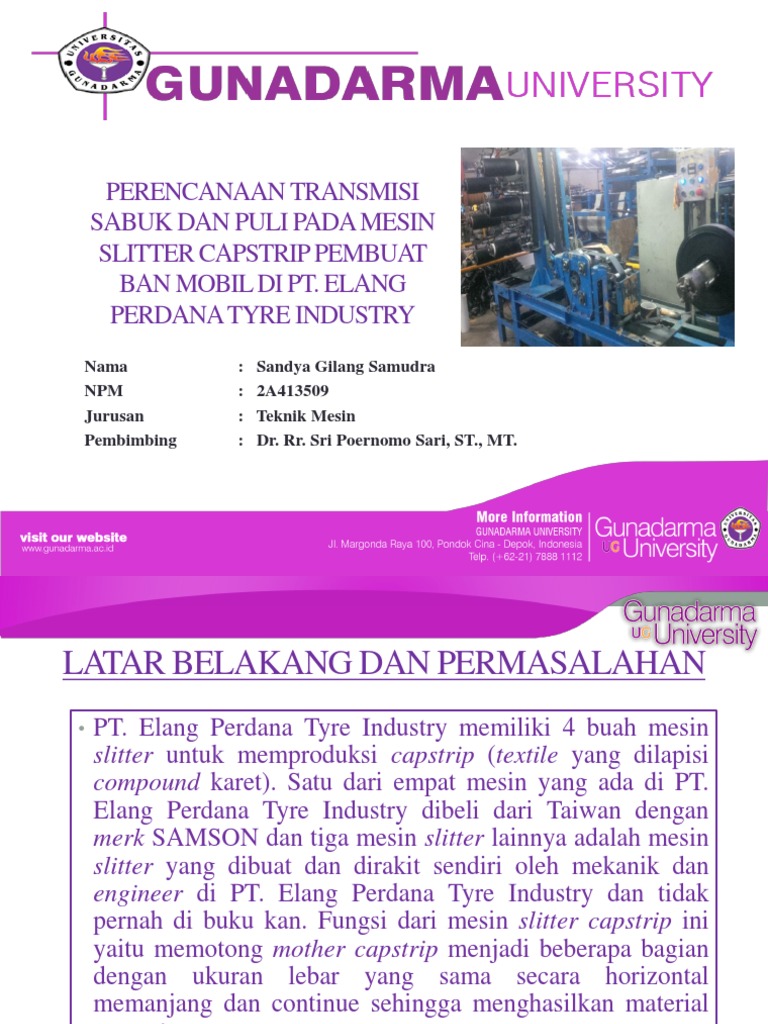 Perencanaan Transmisi Sabuk Dan Puli | PDF | Metode & Bahan Ajar