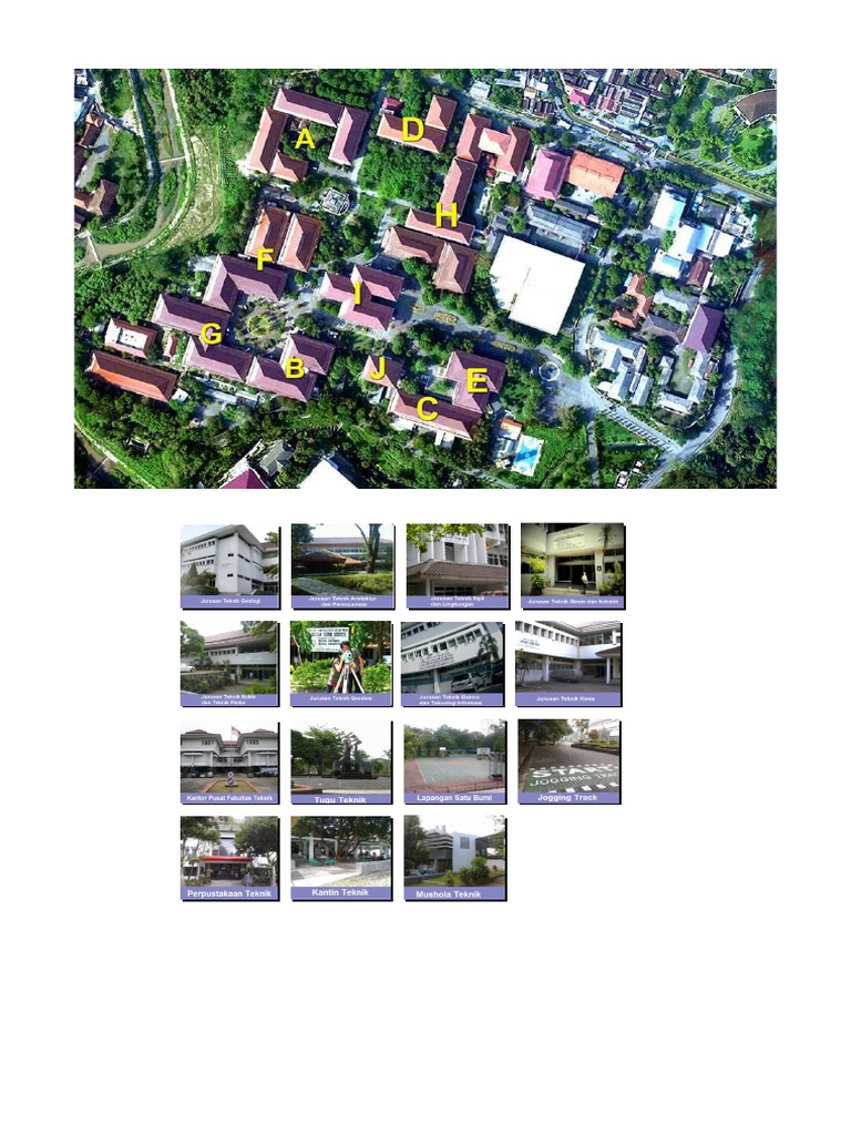 Peta Fakultas Teknik UGM | PDF