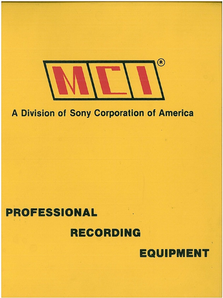MCI JH110B Manual | PDF