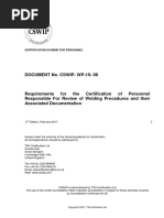 Verification - CSWIP | PDF | Business