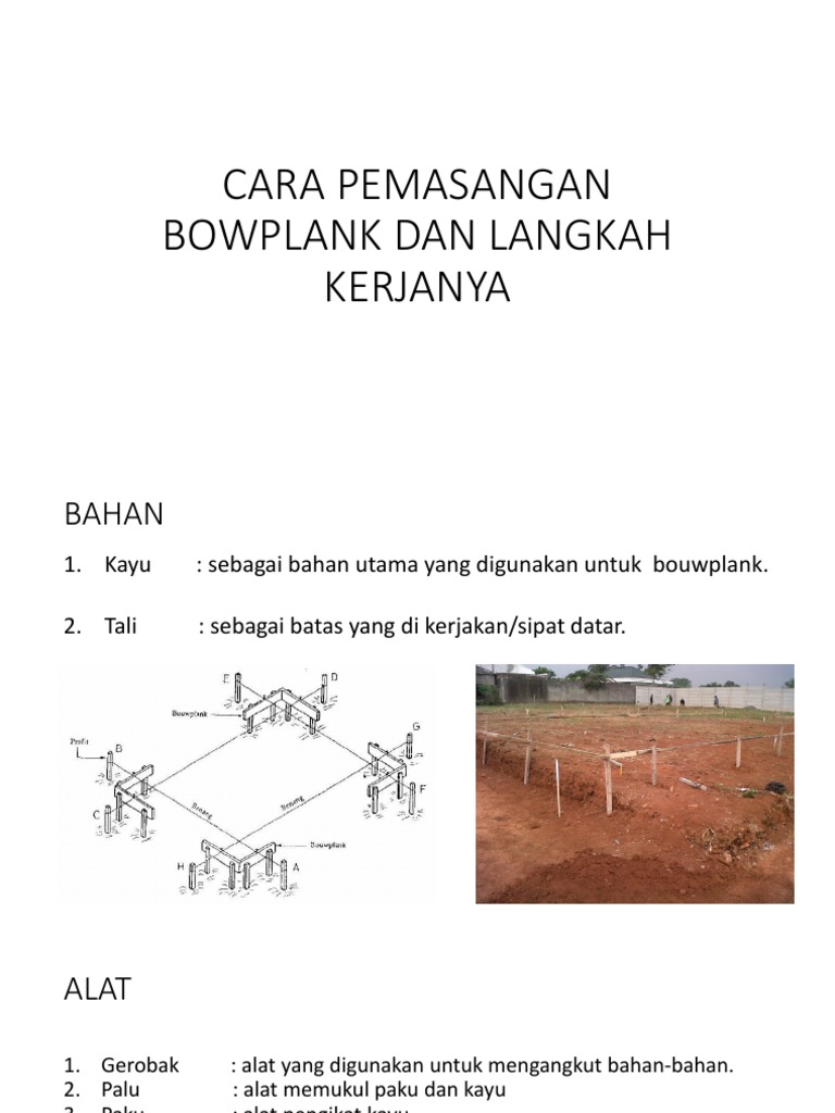 Panduan Pemasangan Bowplank yang Efektif | PDF | Griya & Taman | Kajian ...