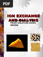 Ion Exchange Column Design | PDF | Chemical Kinetics | Diffusion