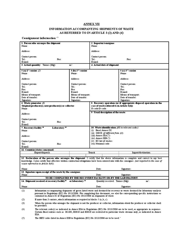 ANNEX VII march 2013_tcm334-341487.doc | Government | Politics