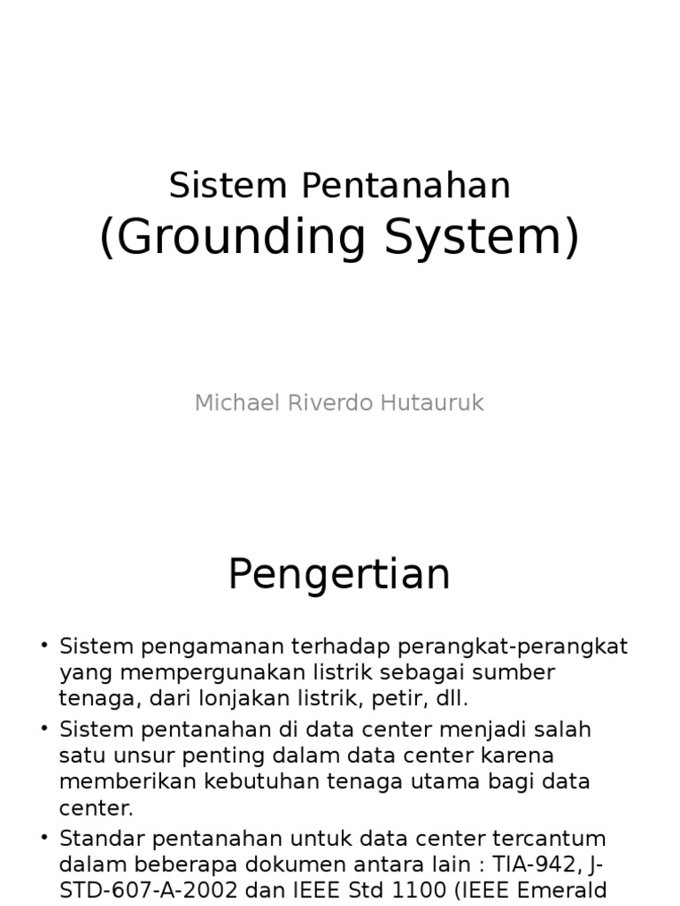 Sistem Pentanahan | PDF