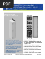 RRUS 4449 B5 B12 Turf Spec Sheet 102518 Rev C | PDF
