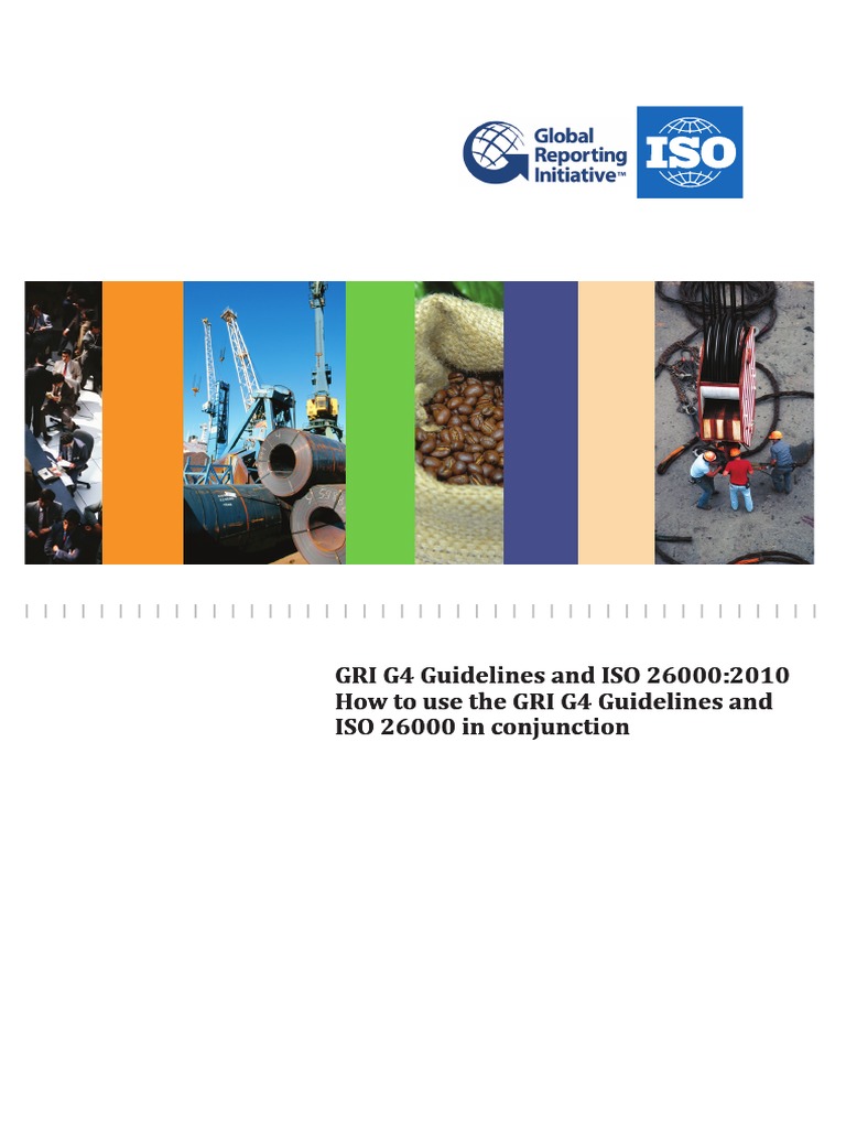 How To Use The GRI G4 Guidelines and ISO 26000 in Conjunction PDF | PDF ...