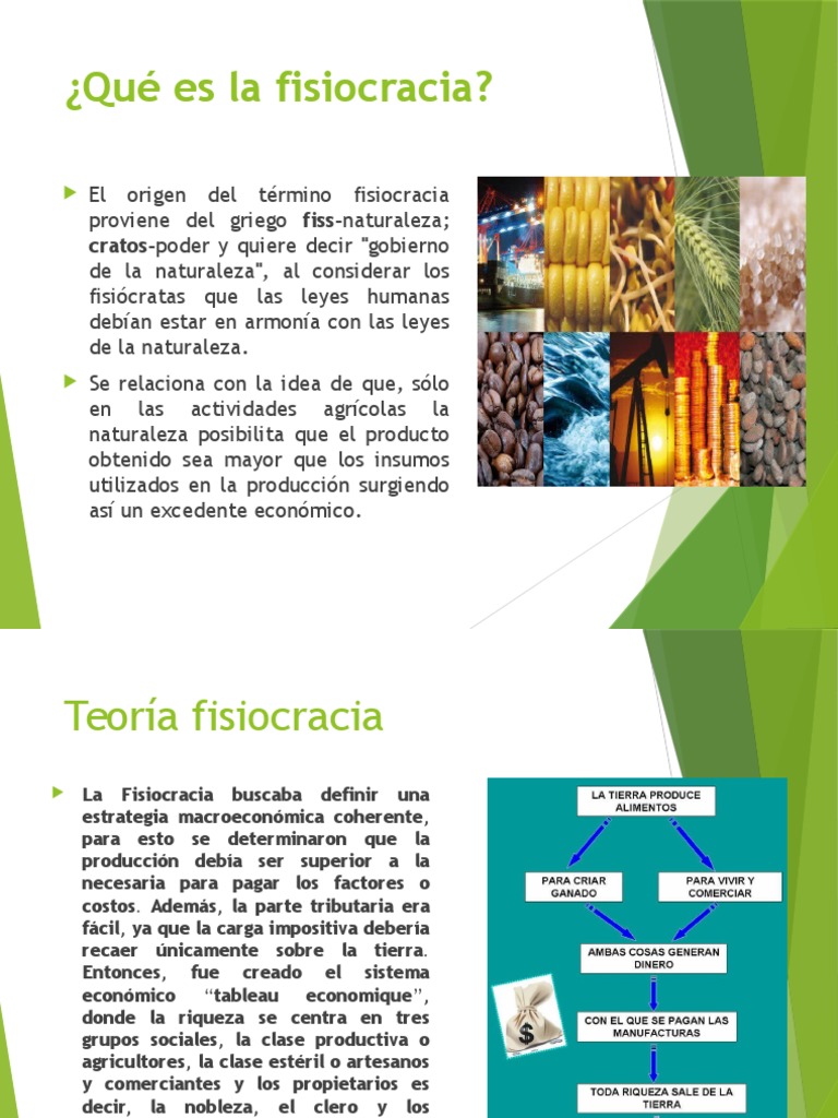 Fisiocracia | PDF | Ciencias económicas | Economía (general)